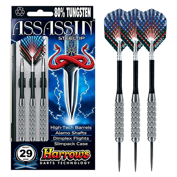 Rzutki Harrows ASSASSIN HEAVY Steeltip | SOCIAL SPORTS \ Dart ...
